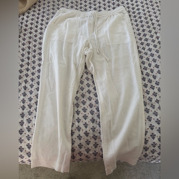J. Crew | Pants & Jumpsuits | J Crew Linen Pants | Poshmark